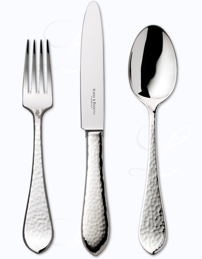 Robbe & Berking Martele Besteck in versilbert
