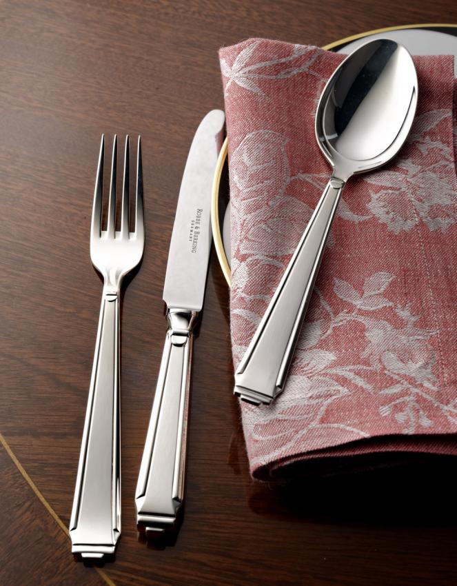 Robbe & Berking Art Deco cutlery in sterling