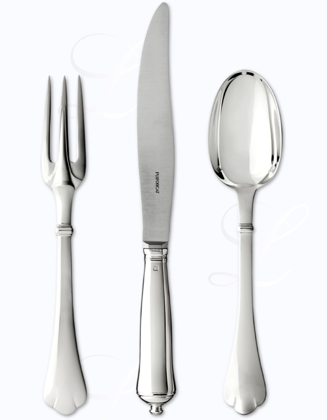 Puiforcat Cardinal cutlery in silverplated at Besteckliste