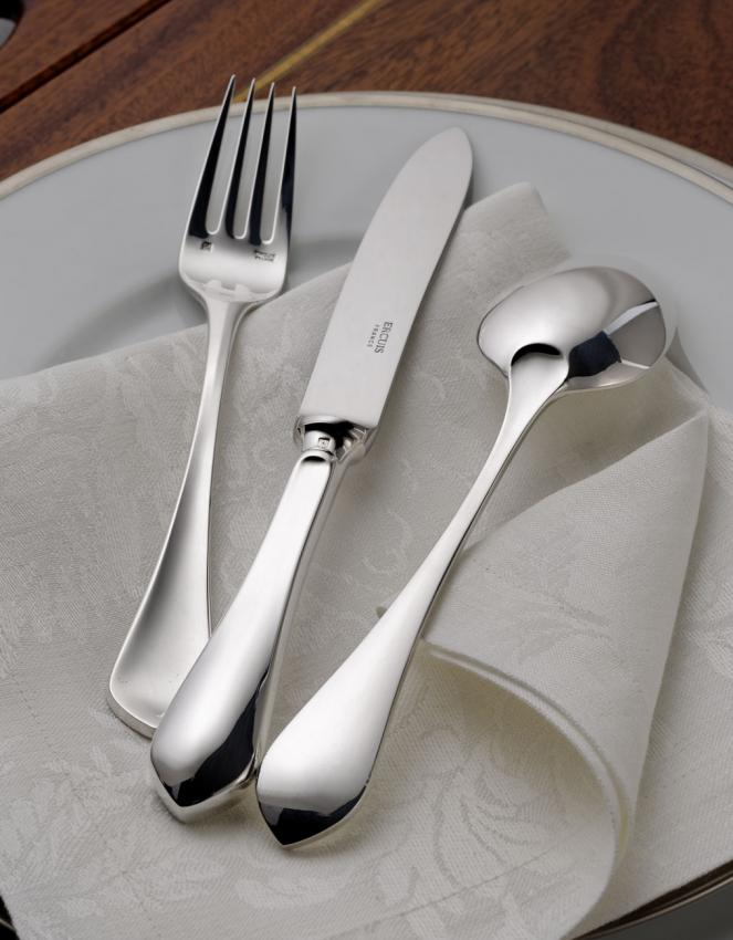 Ercuis Citeaux cutlery in silverplated at Besteckliste