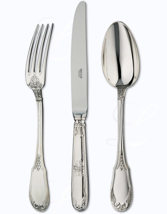 Ercuis Empire cutlery in sterling at Besteckliste