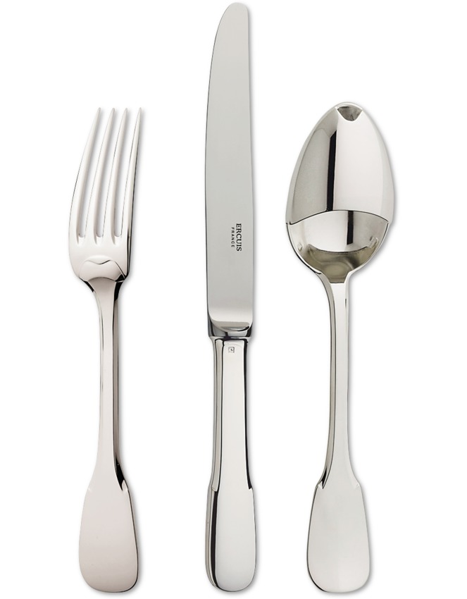 Ercuis Vieux Paris cutlery in silverplated at Besteckliste