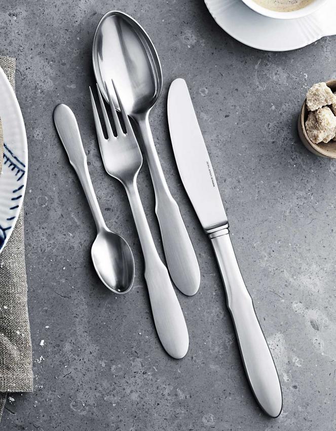 Georg Jensen Mitra cutlery in stainless at Besteckliste